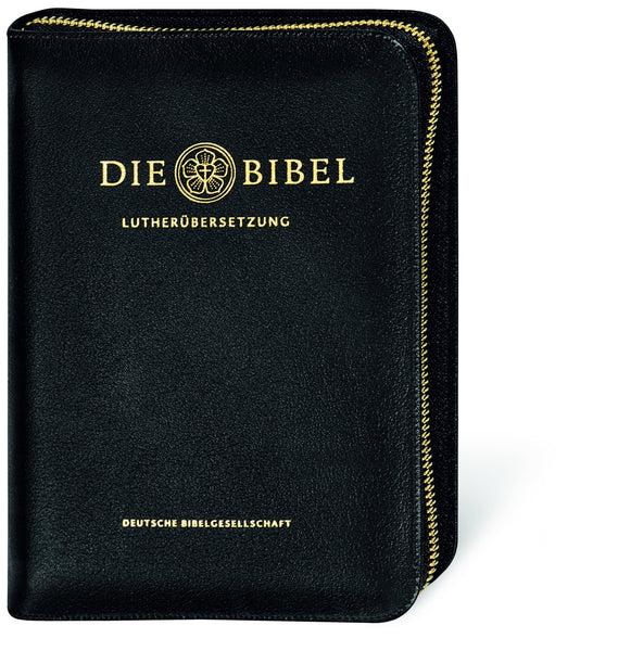 Die Bibel - Lutherbibel revidiert 2017 - Taschenausgabe - Leder Schwar – Bibelausgaben - Luther 2017