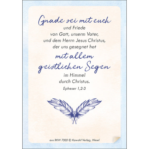 Ich wünsche Dir Segen - Karten-Box (52 Karten)