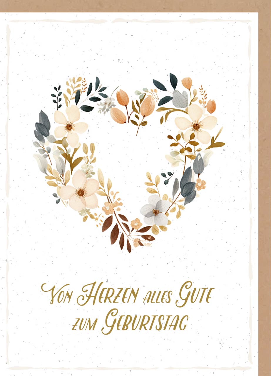 Von Herzen Alles Gute Zum Geburtstag