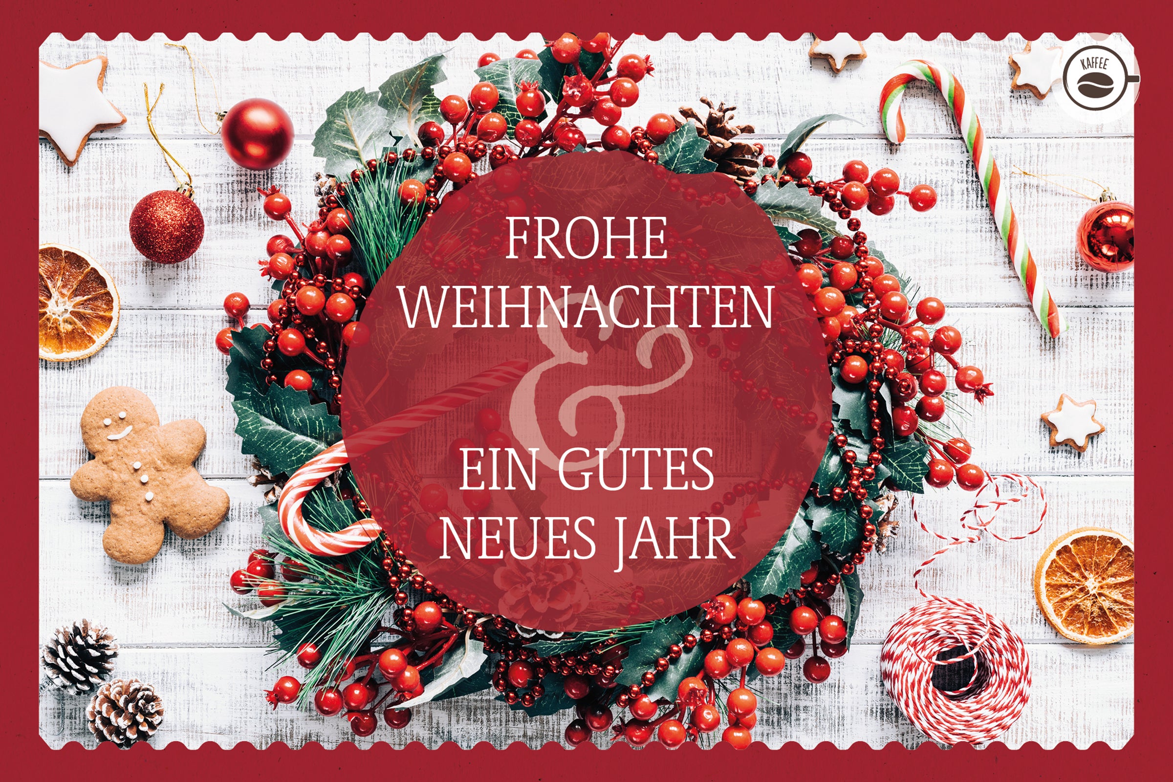 Frohe Weihnachten Karte